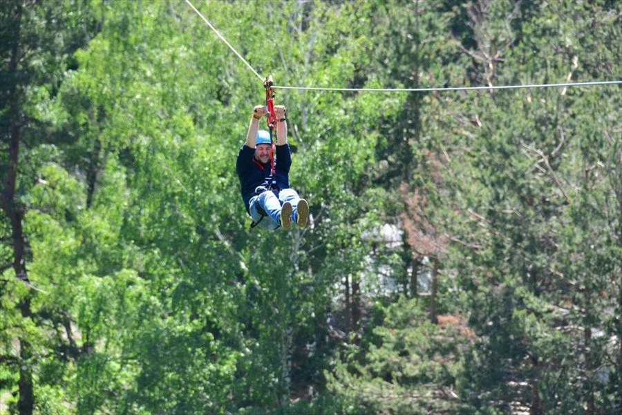 Trolley Park in Almaty - active leisure and exciting tracks in Oi-Qaragai